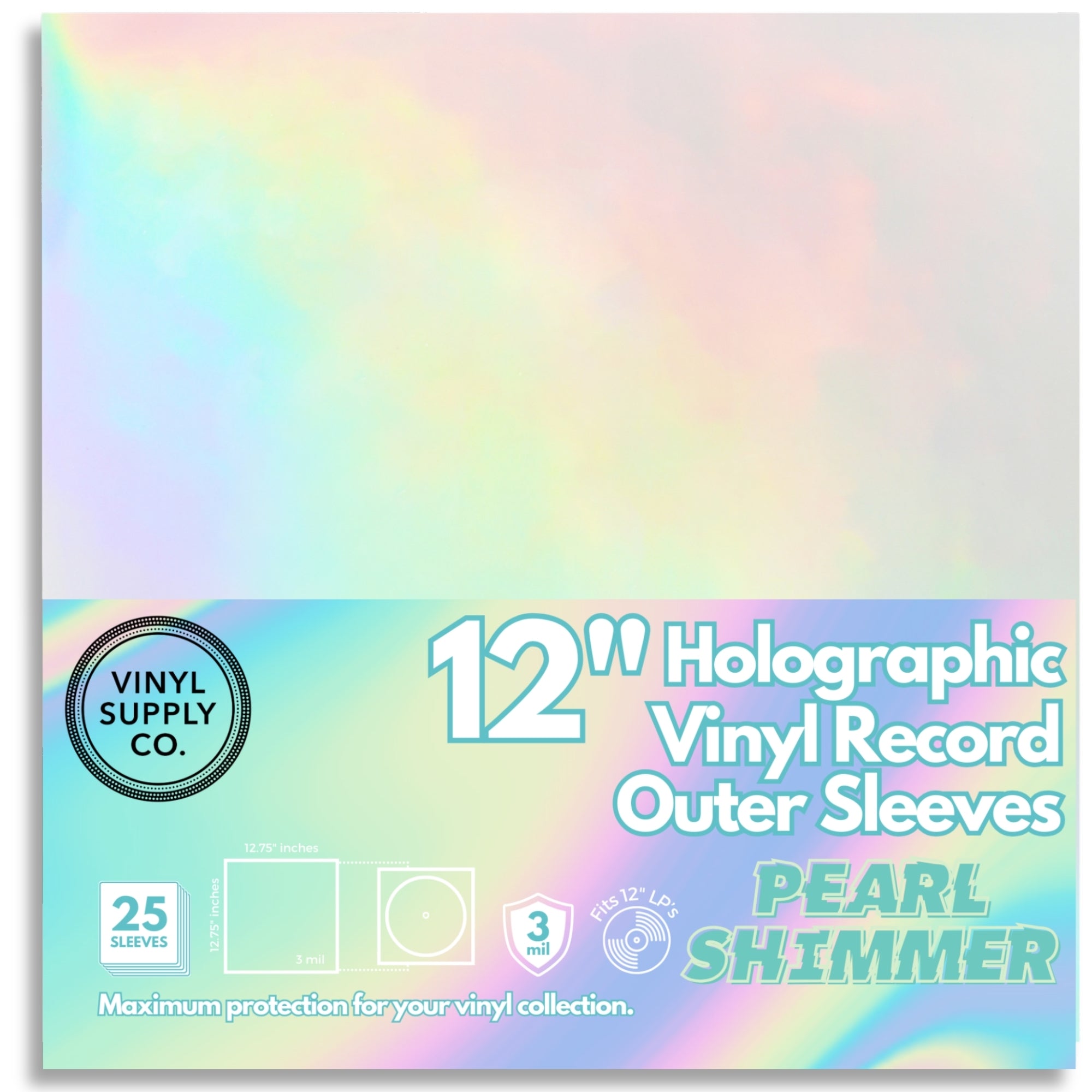 Holographic Vinyl Record Outer Sleeves – Vinyl Supply Co.